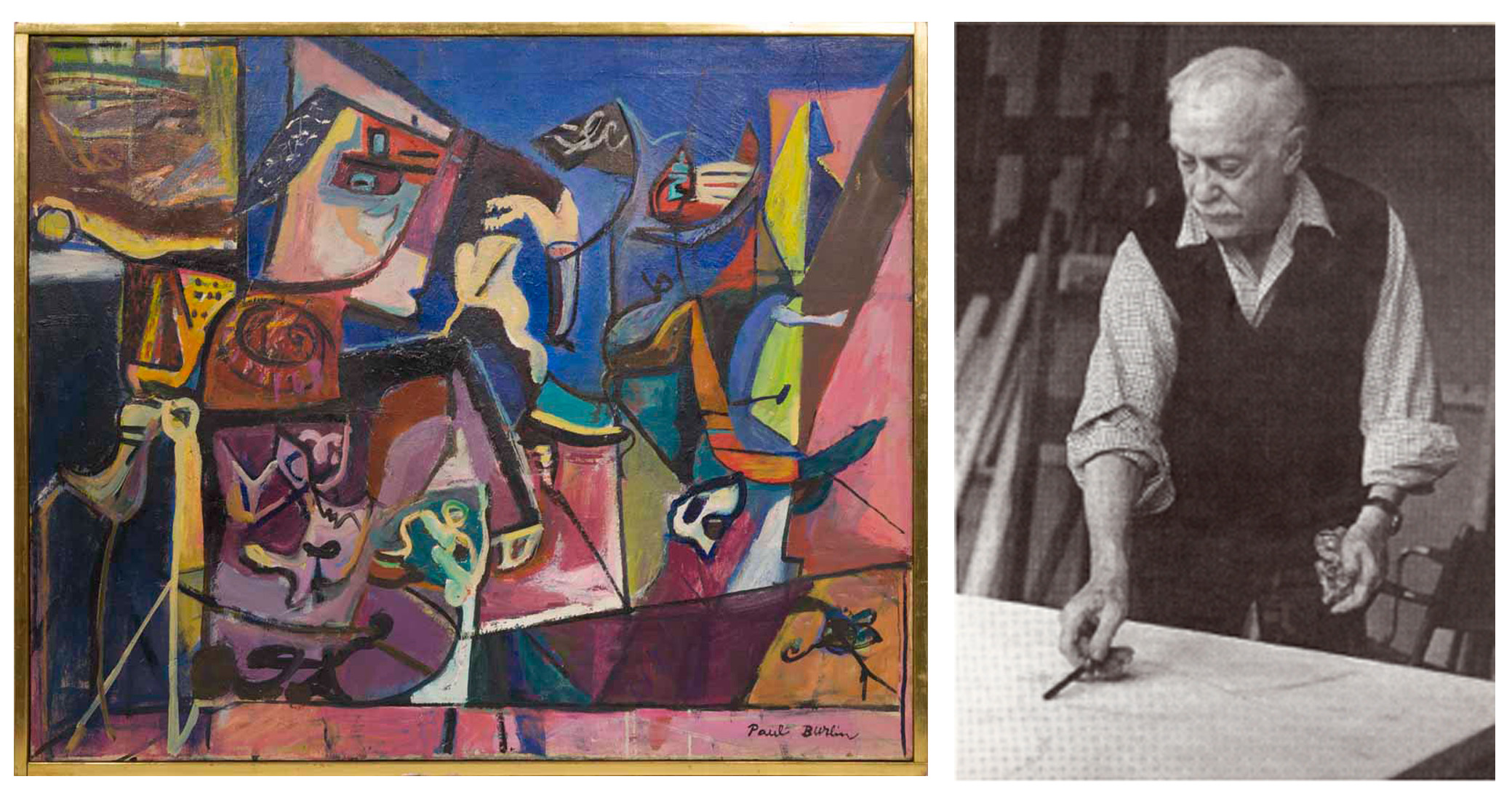 SPRING OF MODERNISM: Paul Burlin – MATTHEWS GALLERY BLOG